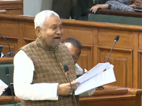 Bihar Vidhan Sabha LIVE Updates; Nitish Kumar BJP JDU Vs RJD MLA ...