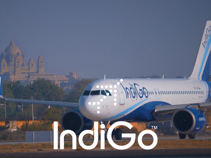 IndiGo operated its first flight with leased aircraft