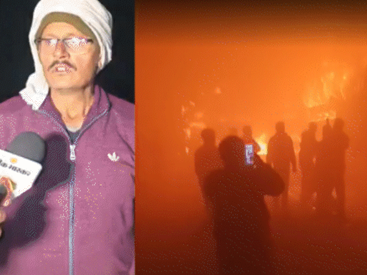 Passengers keep screaming in burning buses, brake glasses to escape ...