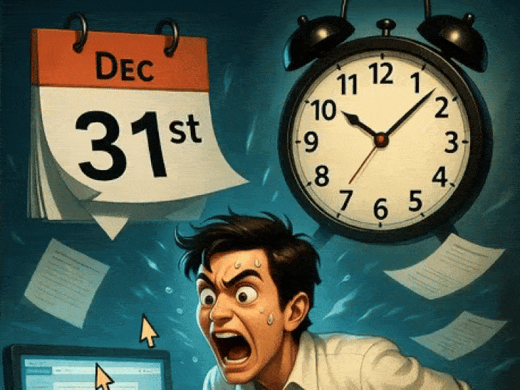 last day file itr 2025 deadline penalty | Bhaskar English