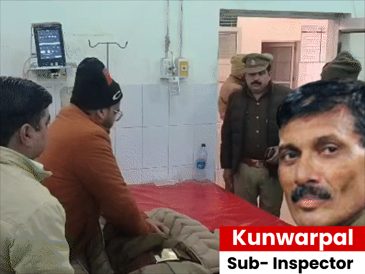 Sub-inspector dies of heart attack at post-mortem house Man sits on ...