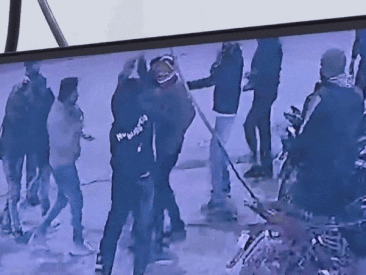 Bike accident triggers clash in Rewa, CCTV video surfaces: Speeding ...