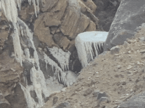 Cold Warning Uttarakhand | Rain-Snowfall in Mountains; Rivers Freeze