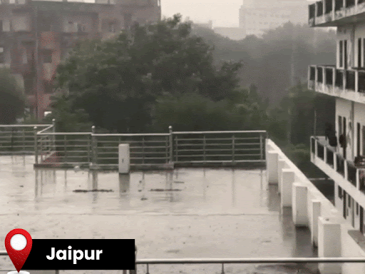 Jaipur Mawatha Hits: Weather Alert for 14 Districts, Hail & Stormy Rain
