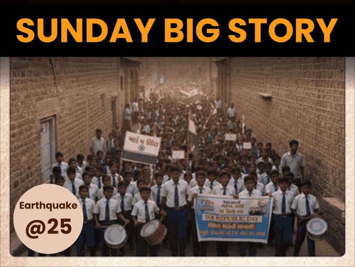 Anjar Earthquake School Collapse Tragedy | Students Teachers Killed