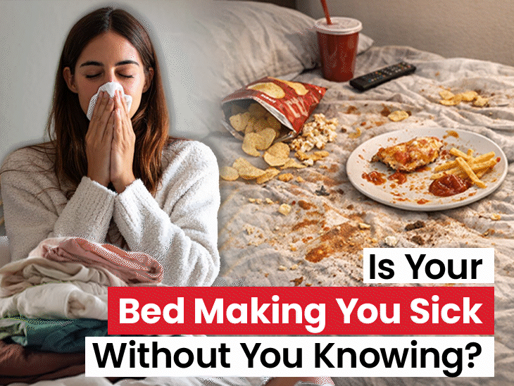 Dirty Bedsheets: Health Problems You Can Face