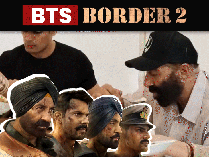 Varun Dhawan Reveals Border 2 War Scene BTS | Mona Singh Joins Sunny Deol