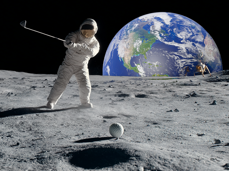Moon Golf Game History; Apollo-14 Mission Astronaut | NASA Lunar Project