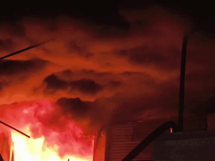 Barmer Fire: Late Fire Brigade | Children Rescued From Library