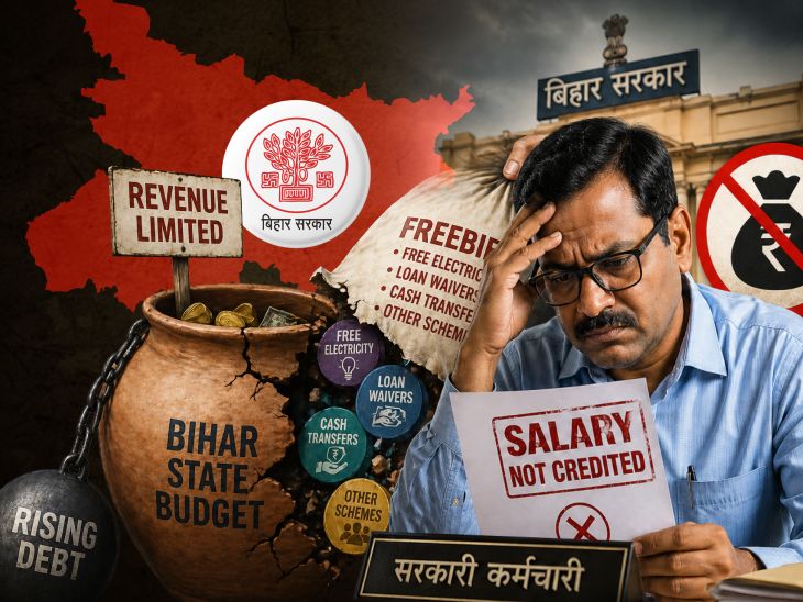 Bihar Govt Employees Unpaid March Salaries | Debt & Freebies Hit Budget