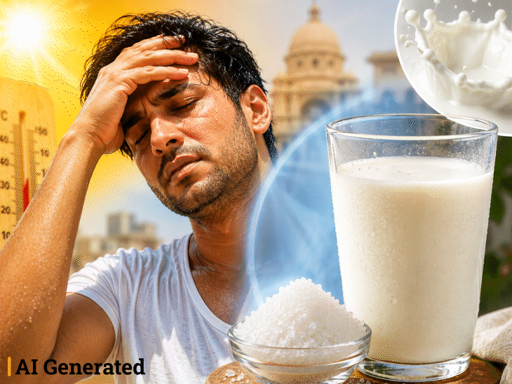 Milk With Sugar Health Benefits; Summer Heatstroke Home Remedies ...
