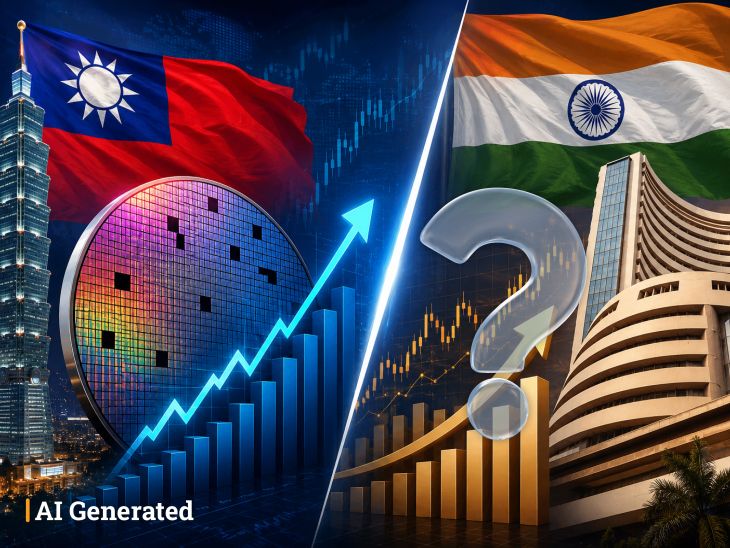 Taiwan Stock Market Surpasses Indias Market Cap | Taiwan vs India