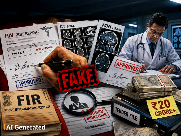Rajasthan: Fake Doctor Signatures; ₹5 Cr Claims Awarded ₹20 Cr Contracts