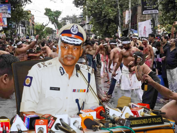 Kolkata police bans dj music and weapon displays for muharram processions