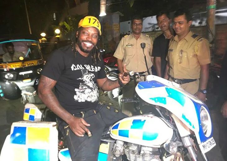 Crickter chris gayle come into trouble after doing late night party ...