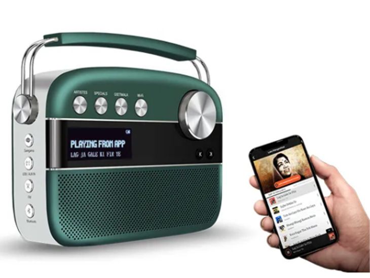 Saregama Carvaan 2.0 With 5000 Preloaded Songs and Wi-Fi Connectivity ...