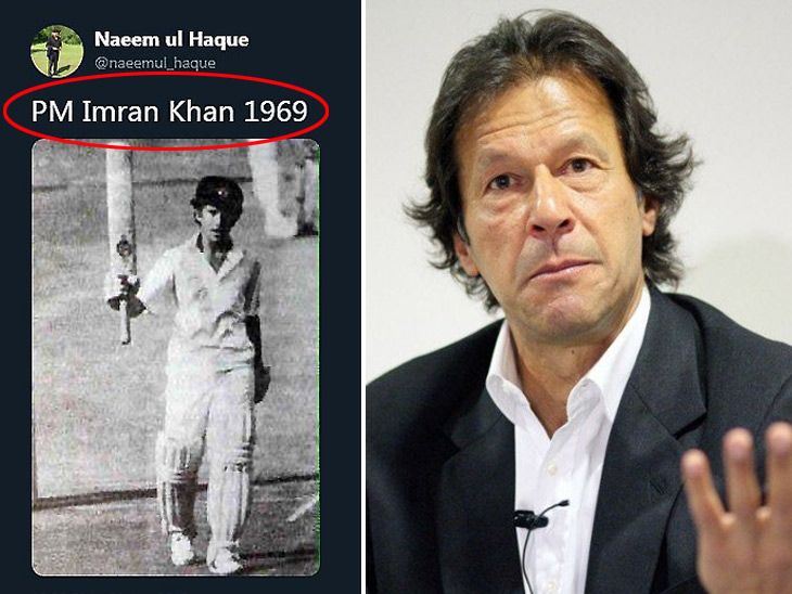 PM Imran Khan 1969 | Imran Khan Assistant Naeem ul Haque Trolled Over Post Sachin Tendulkar ...