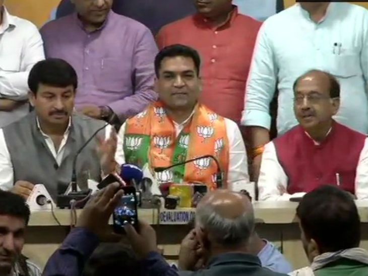 Kapil Mishra: Former Aam Aadmi Party Minister Kapil Mishra Joins BJP ...