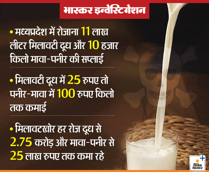 Adulterated Milk Mawa; 700 Milk Samples Failed Purity Test In Madhya ...