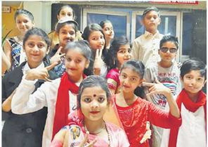 Alwar News - rajasthan news drama of aaswal public school first in ipta ...