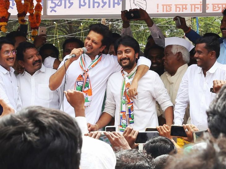 Maharashtra Assembly election: Actor Ritesh deshmukh doing election ...