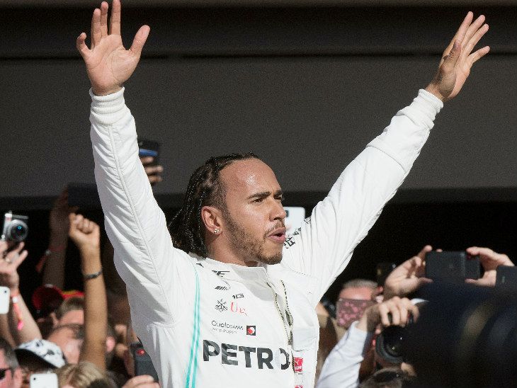 Lewis Hamilton wins sixth formula-1 title