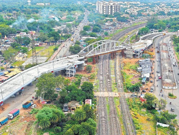 Subhash Nagar ROB, Ambala could not reach the girder Bhopal end | सुभाष ...