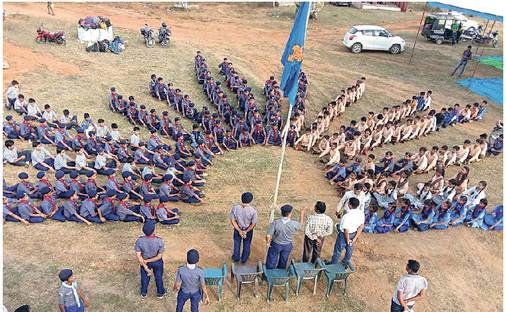 Partapur News - rajasthan news scout guides participated in adventure ...