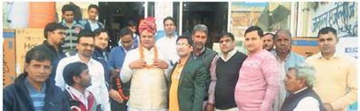 Singhana News - rajasthan news legislator honored in singhana | सिंघाना ...