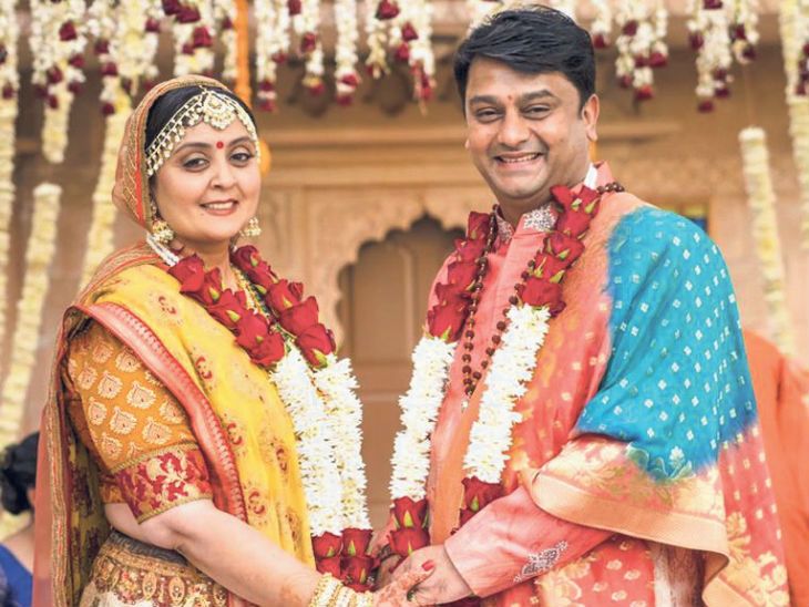 Raj Rajeshwar marries NRI Nila Hirani | कथा वाचक राज राजेश्वर की एनआरआई ...
