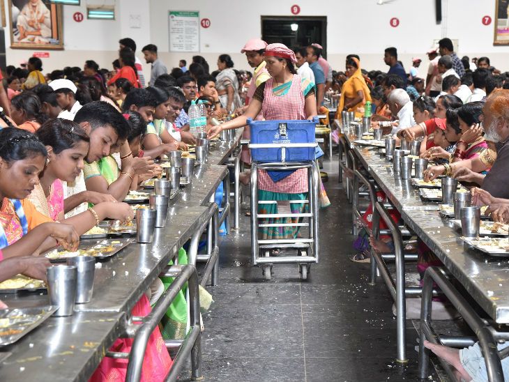 2019: 1.63 crore devotees offer prasad meal throughout the year in ...