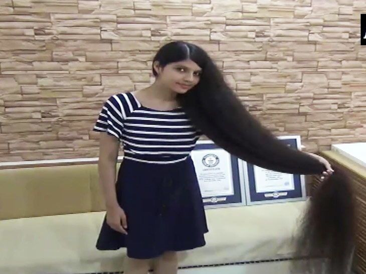 17-year-old Nilanshi Patel of Modasa created world record for longest ...