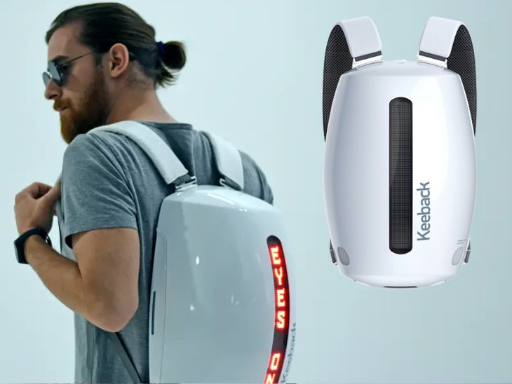 Keeback is innovative backpack that fundamentally changes the concept ...
