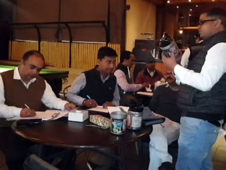 Hookah was running in the pub, team from other departments including ...