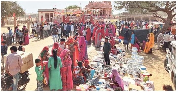 Chamu News - rajasthan news devotees gathered at bear rajwa chamunda ...
