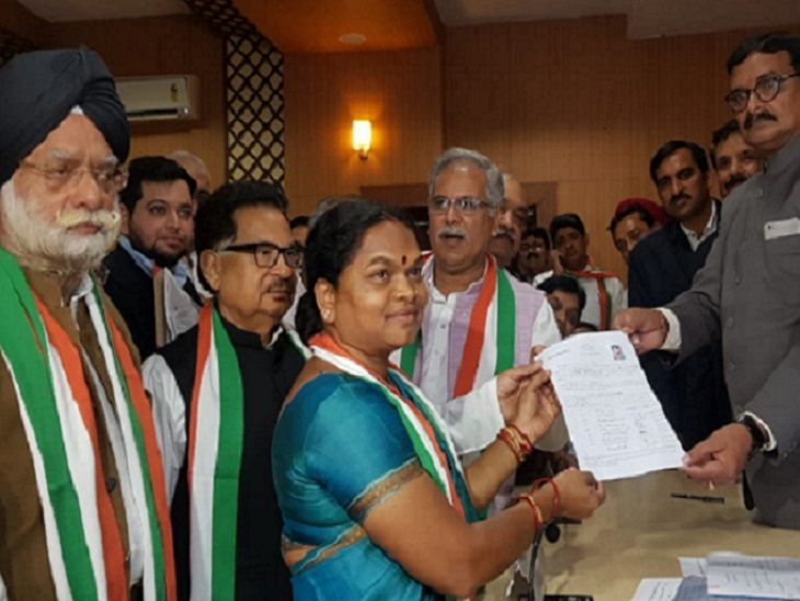 Chhattisgarh Congress Rajya Sabha Candidates, Phulo Devi Netam and KTS ...