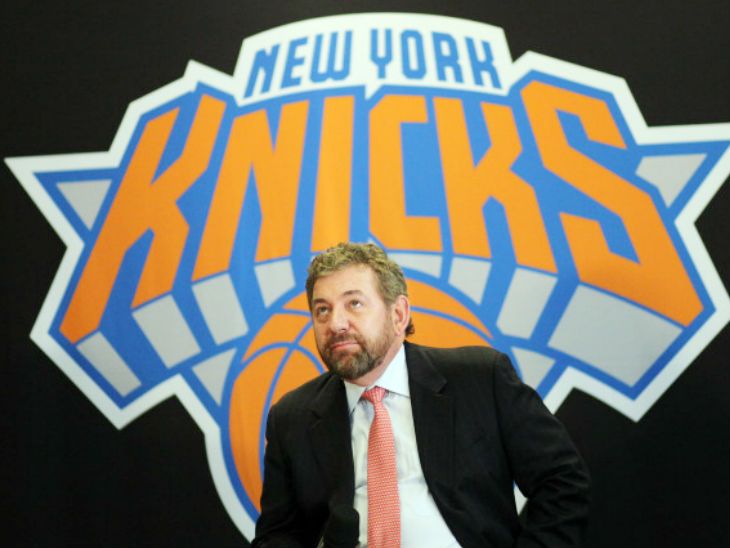 New york Knicks and Rangers owner James Dolan Corona tests positive in ...