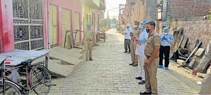 3 positives found in Kheragarh, UP, one and a half km from Basinwab ...