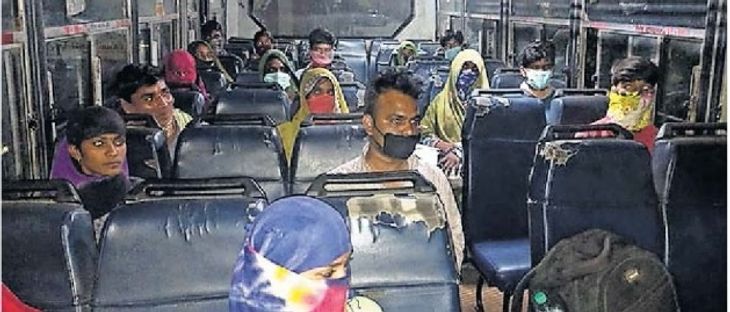 800 workers in Kaladera and 30 workers in Manda, restless to go home ...