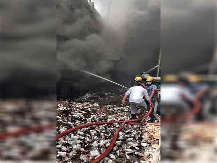 Gurgaon Factory Fire Update | Gurgaon Sanitizer Factory Fire Accident ...