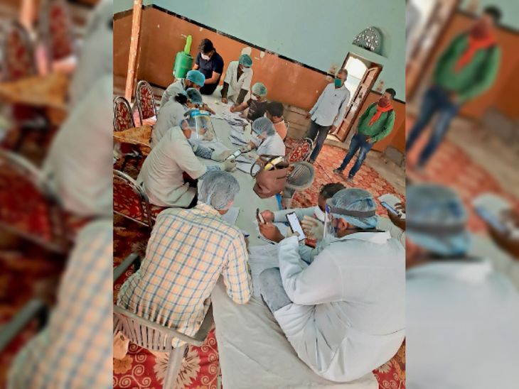 Sample 10 thousand, positive 100 pass ... 9 new population of Bikaner ...