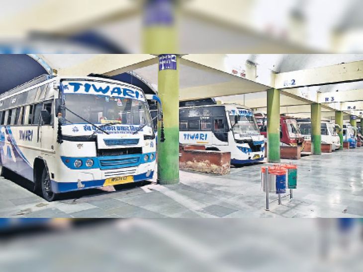 Passengers upset due to buses not running | हाथ आ रही मायूसी: बसों के ...