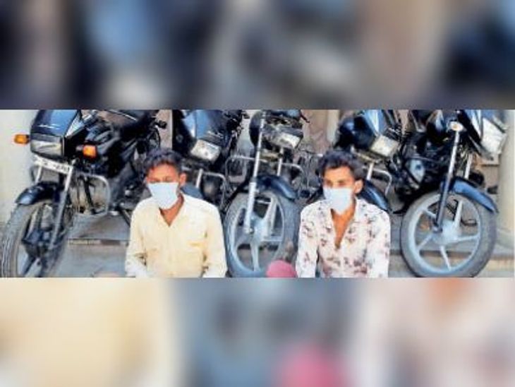 Stolen bike rammed at the block, caught on slip, five bikes recovered ...