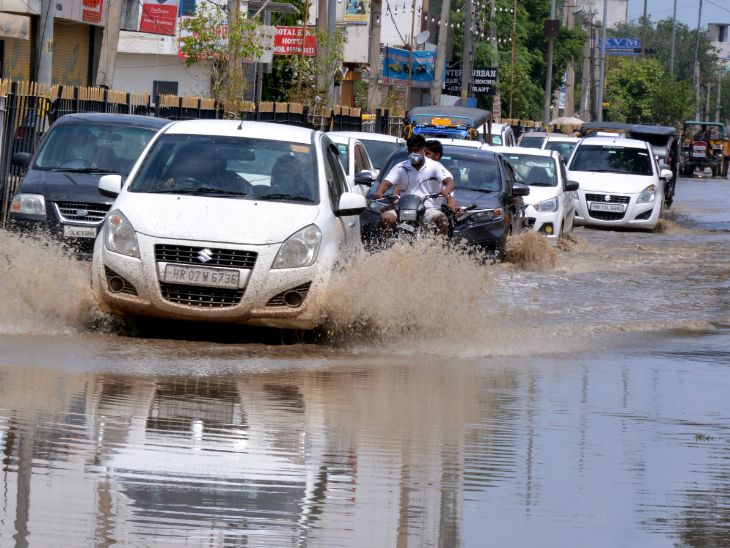 6 mm rain in Rohtak and 12 mm in Sampla, monsoon reached midnight due ...