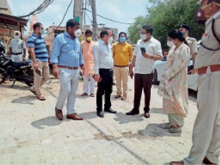 DC visits Narnaul City's Containment Zone | कंटेनमेंट जोन: नारनौल शहर ...