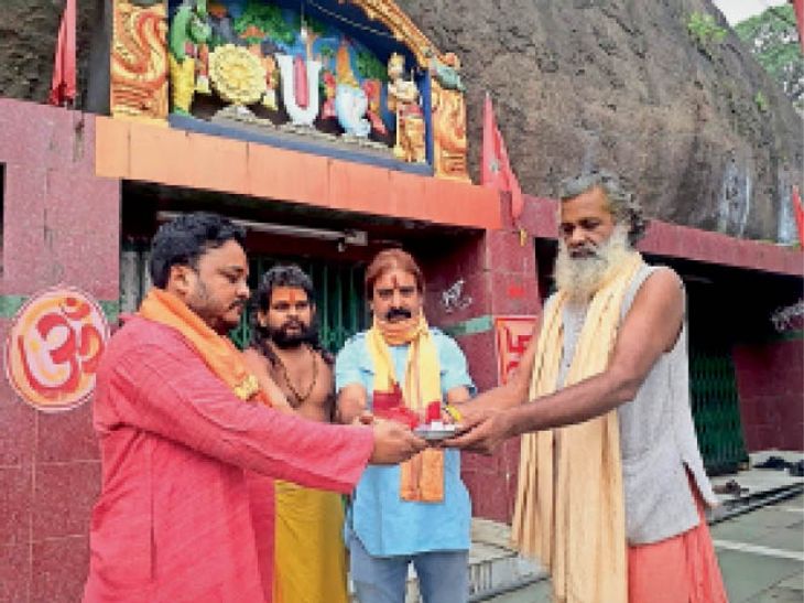 The holy soil of Sri Ramrekha Dham will also be used in the foundation ...