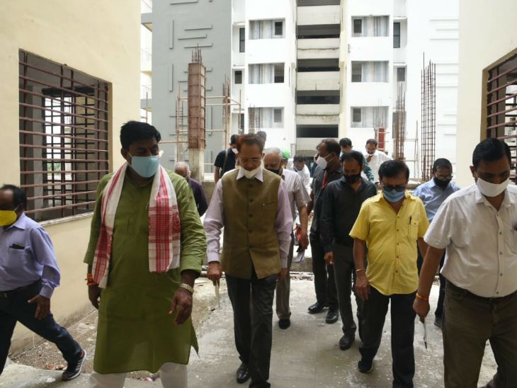 MP MLA House | Madhya Pradesh Former MLA House Being Constructed In ...