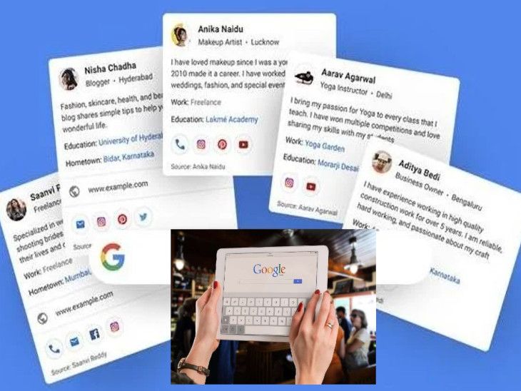 Google launches virtual visiting card feature in search for users ...