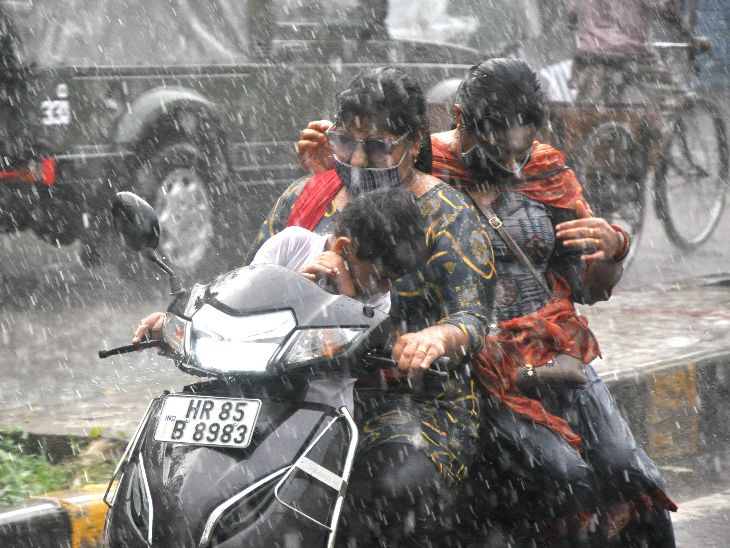 Rain in many districts including Ambala, relief from humid heat ...