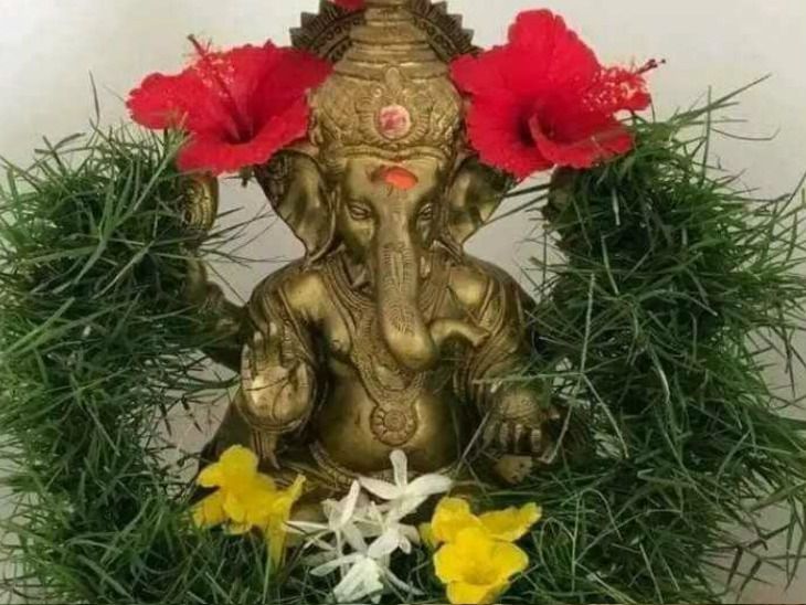 Ganesh Puja with Durva: Religious And Scientific Importance, history ...
